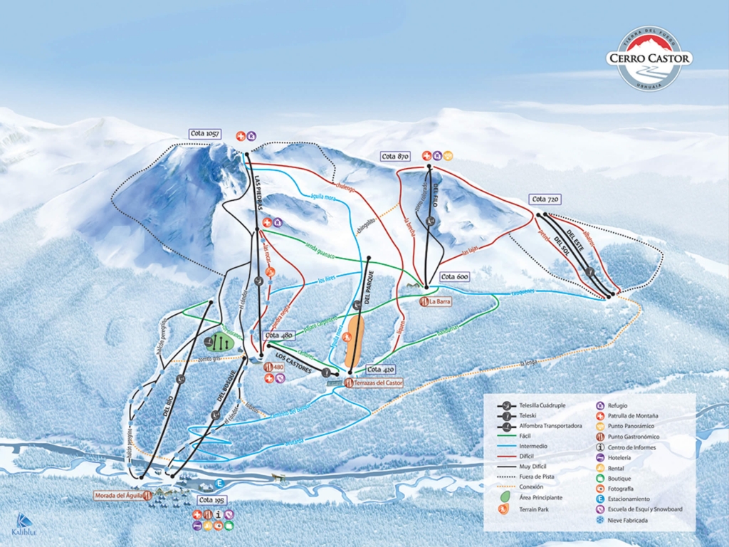 Ski em Cerro Castor - Ushuaia - Esquiar na neve em Cerro Castor
