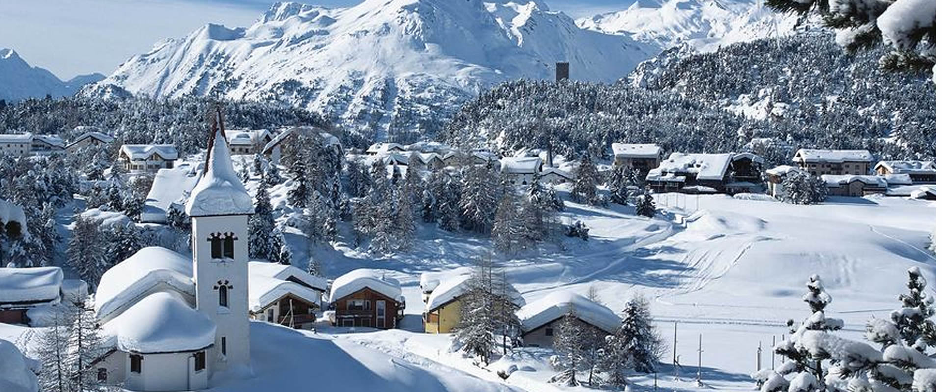 Ski em St Moritz - Esquiar na neve em St Moritz